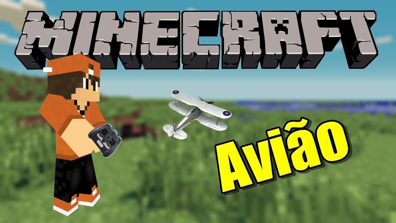 MineCraft Mods - Avião de controle remoto : The RC Mod - YouTube