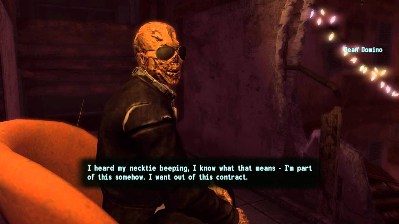 Fallout New Vegas, Dead Money: Meeting Dean Domino - YouTube