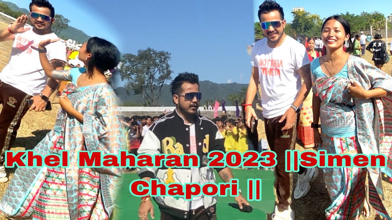 Vreegu Kashyap At Simen Chapori || khel Maharan 2023 || Simen Chapori ...