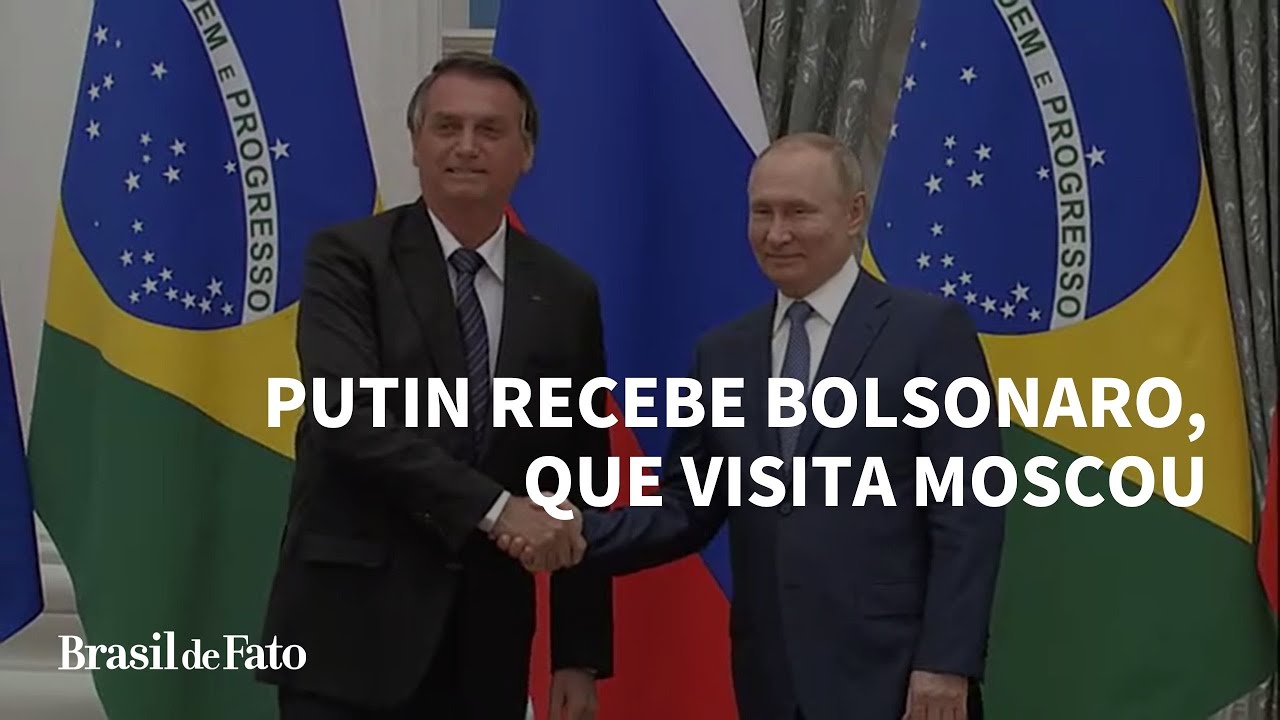 Putin recebe Bolsonaro em Moscou e destaca importância de parceria com ...