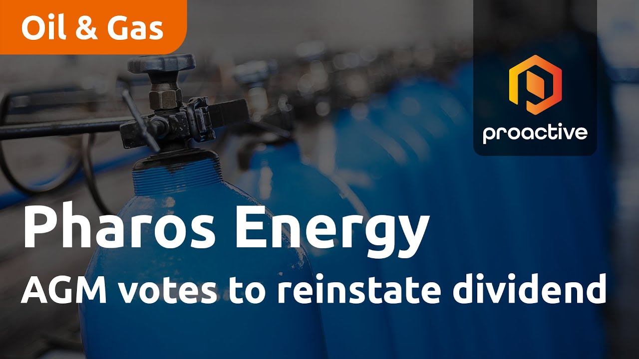 Pharos Energy AGM votes to reinstate dividend - YouTube