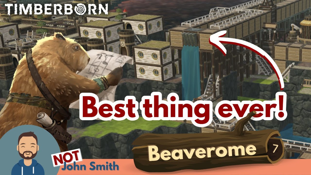 Sluices are AWESOME! - Beaverome Ep. 7 | Timberborn 2024 - Update 6 ...