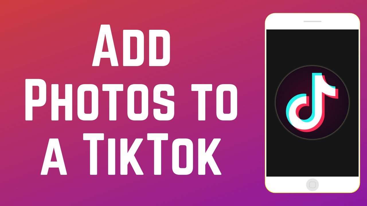 How to Add Pictures to a TikTok Video - 2 Ways! - YouTube
