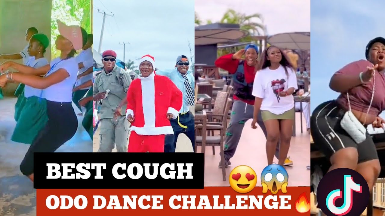 Kizz Daniel - "Cough" (ODO Dance Challenge) || Best TikTok Compilation ...