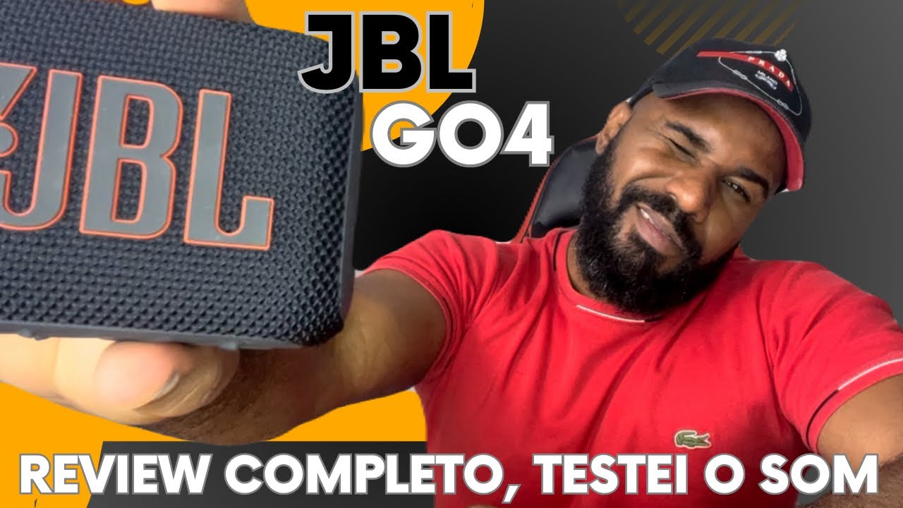 CAIXA DE SOM JBL GO4 review completo - YouTube
