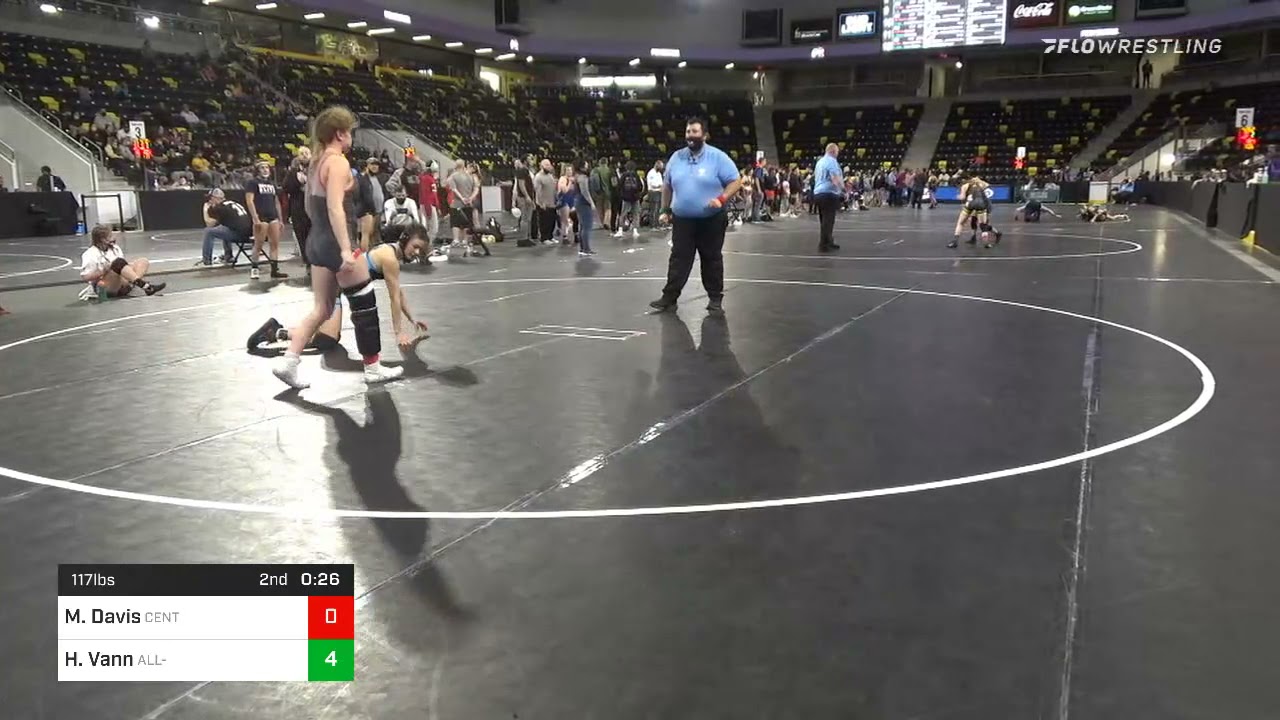 117 Lbs Consolation - Maya Davis, Central Illinois Academy Of Wrestling ...