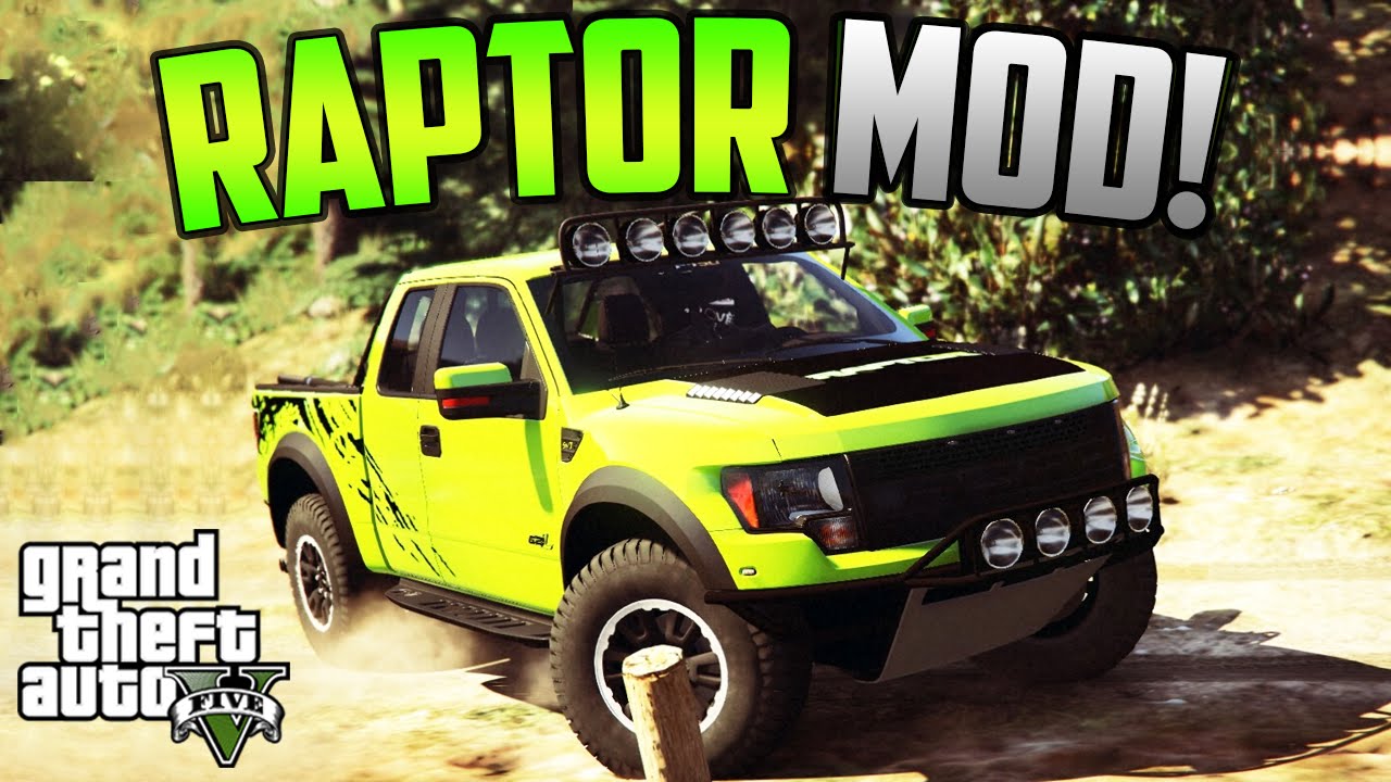 GTA V - Ford F-150 Raptor SVT Mod - YouTube
