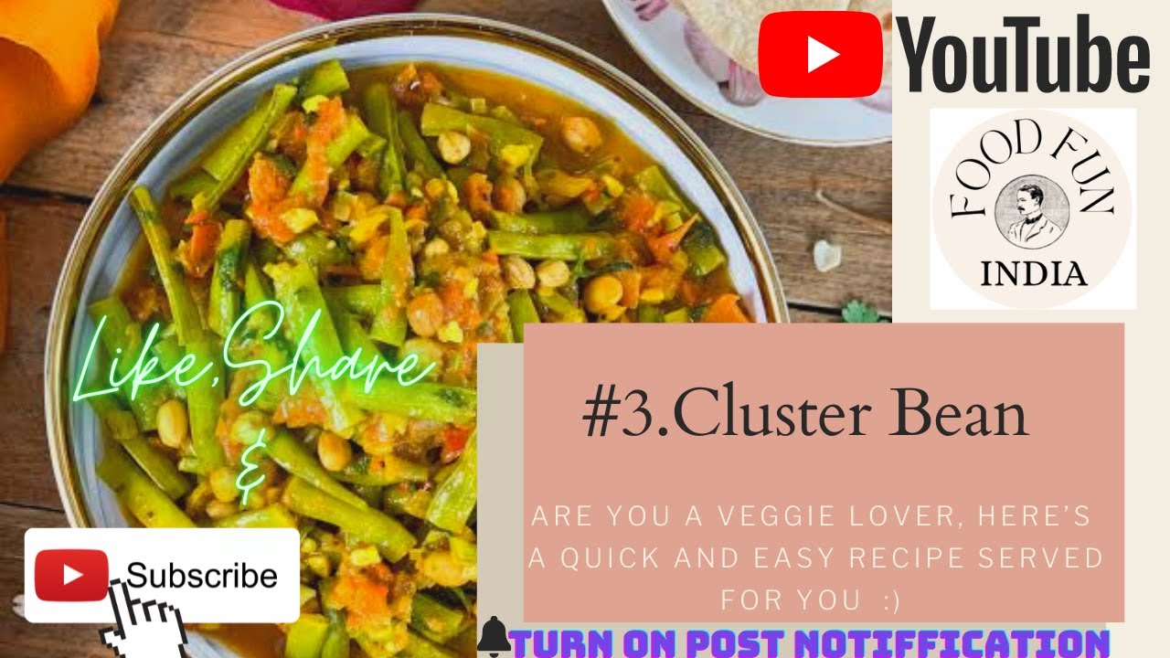 Gawar ki sabzi ||How to make cluster beans recipe|| gawar chi bhaji ...