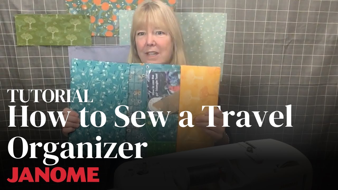 How to Sew a Travel Organizer - YouTube