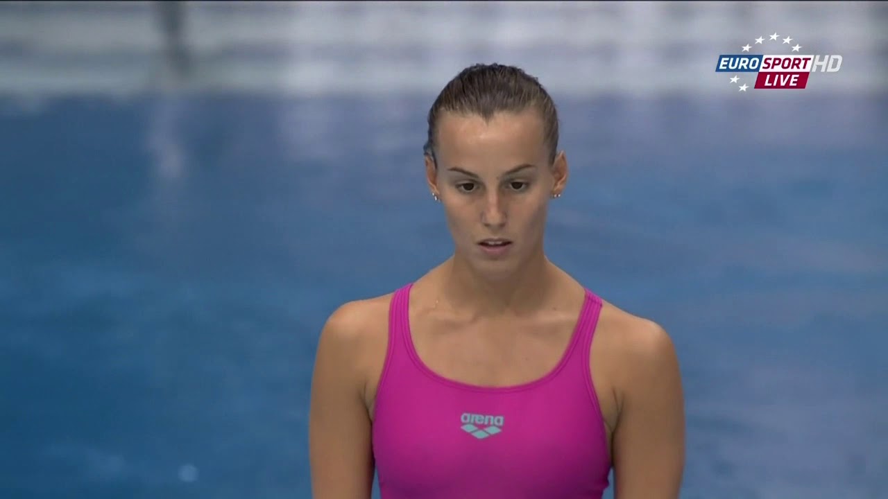 Tania Cagnotto Women's 1m Berlin 2014 - YouTube