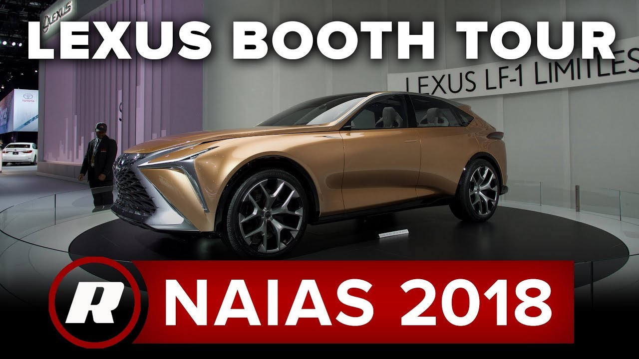 Lexus Booth - Tour the floor of the 2018 Detroit Auto Show | NAIAS 2018 ...