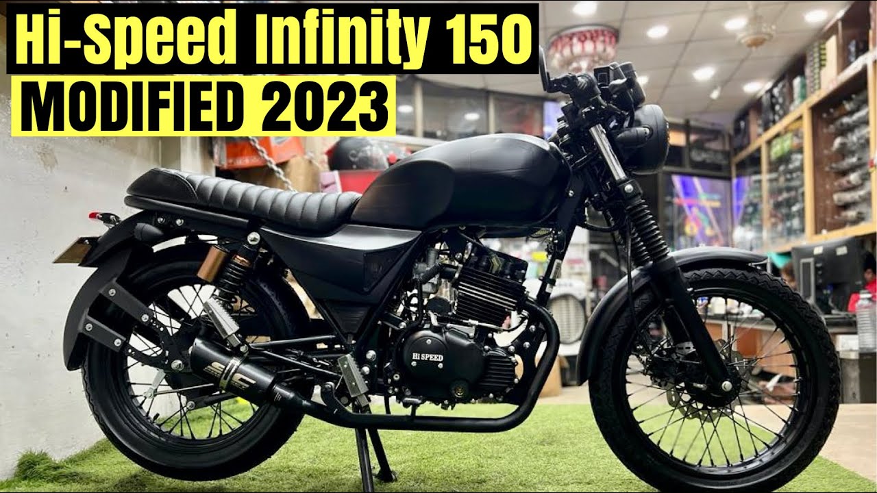 Hi Speed Infinity 150Cc Modified by New Pak Trading Company - YouTube