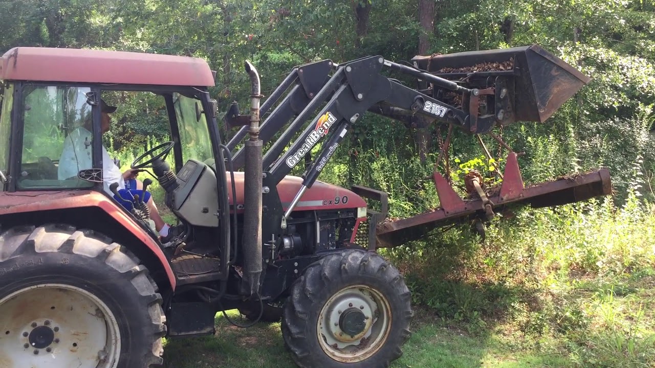 Case CX90 Tractor with Front end Loader by Pearce Auctions (2) - YouTube