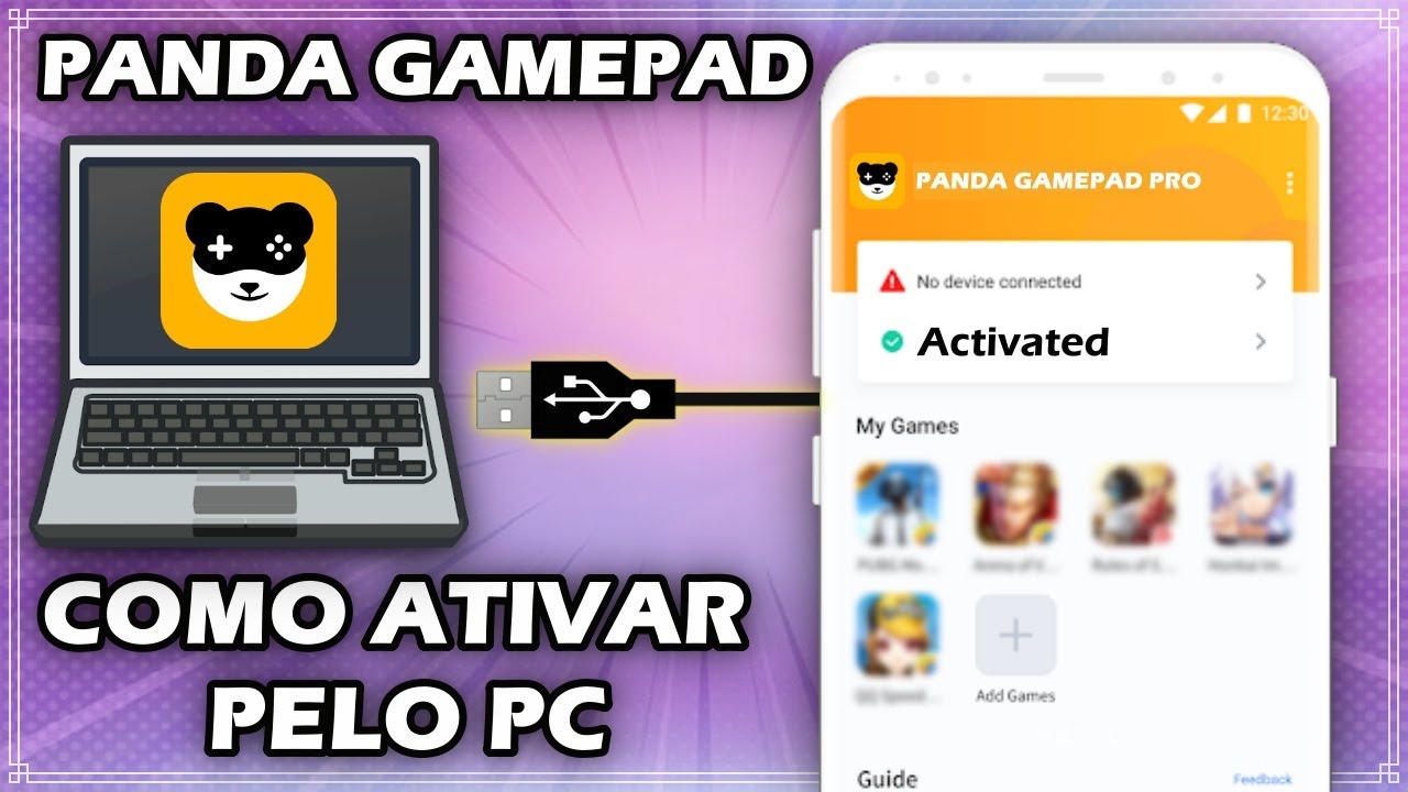 Como ativar o Panda Gamepad Pro pelo PC | Tutorial 2021 🎮 - YouTube