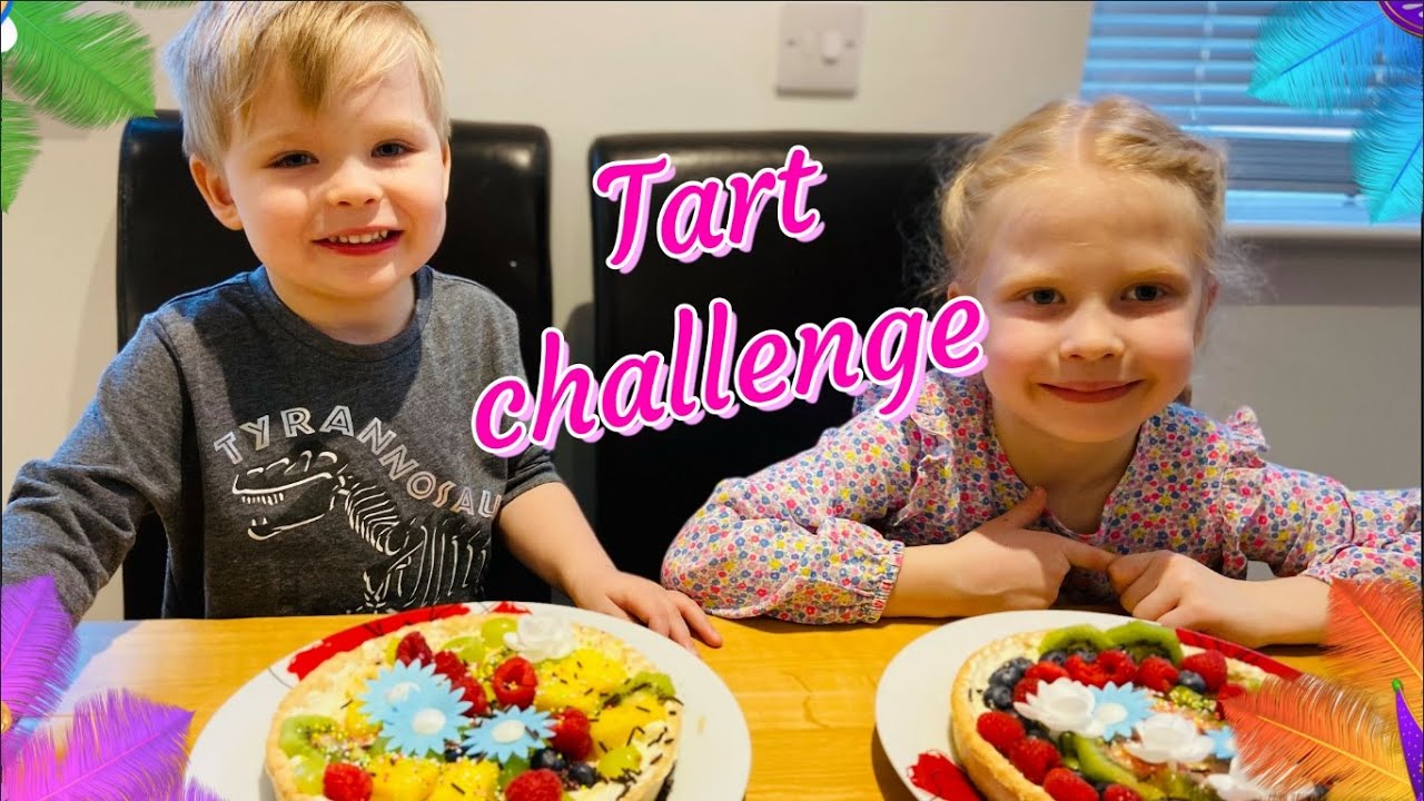 How to Make Fruit Tart with kids? - YouTube