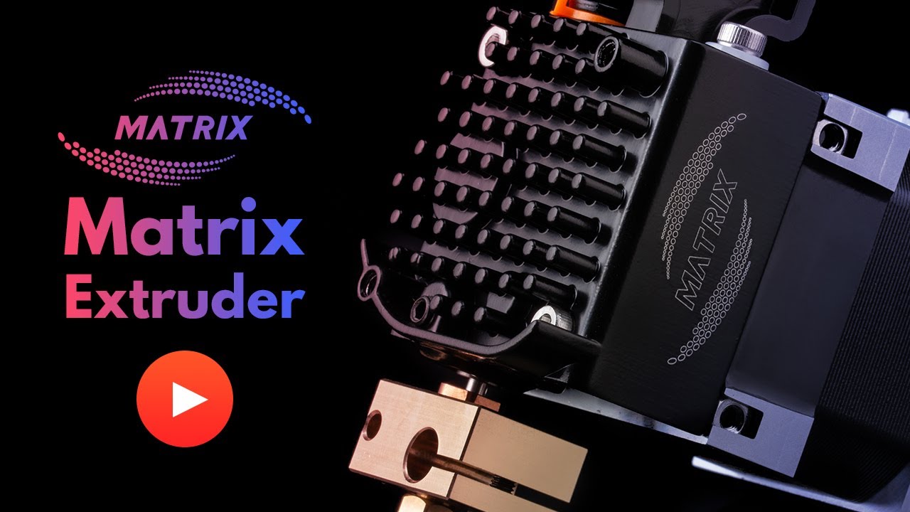 Trianglelab Matrix Extruder-3D printing time-lapse - YouTube