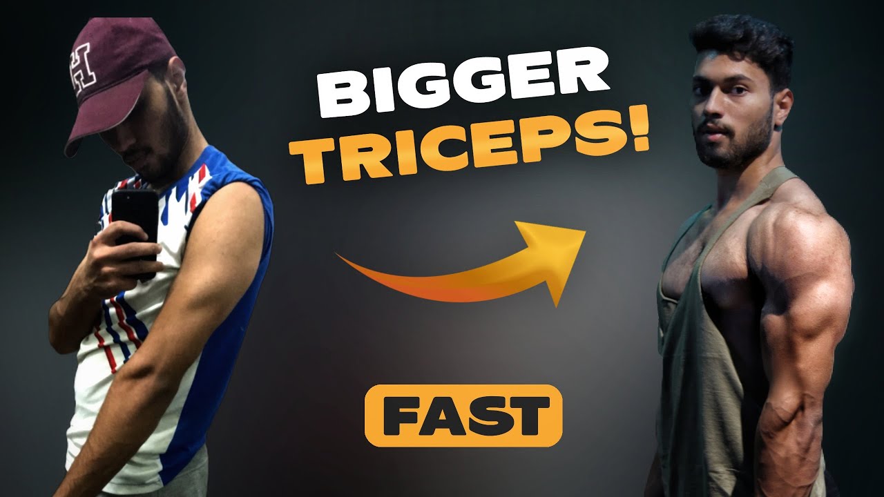 How To Build Your Triceps Fast (For Beginners) - YouTube