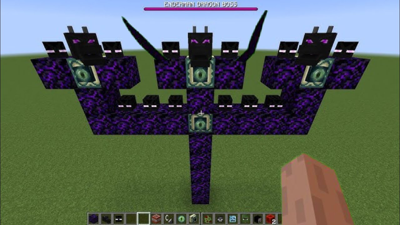 Can I create super ender brine dragon storm in minecraft - YouTube