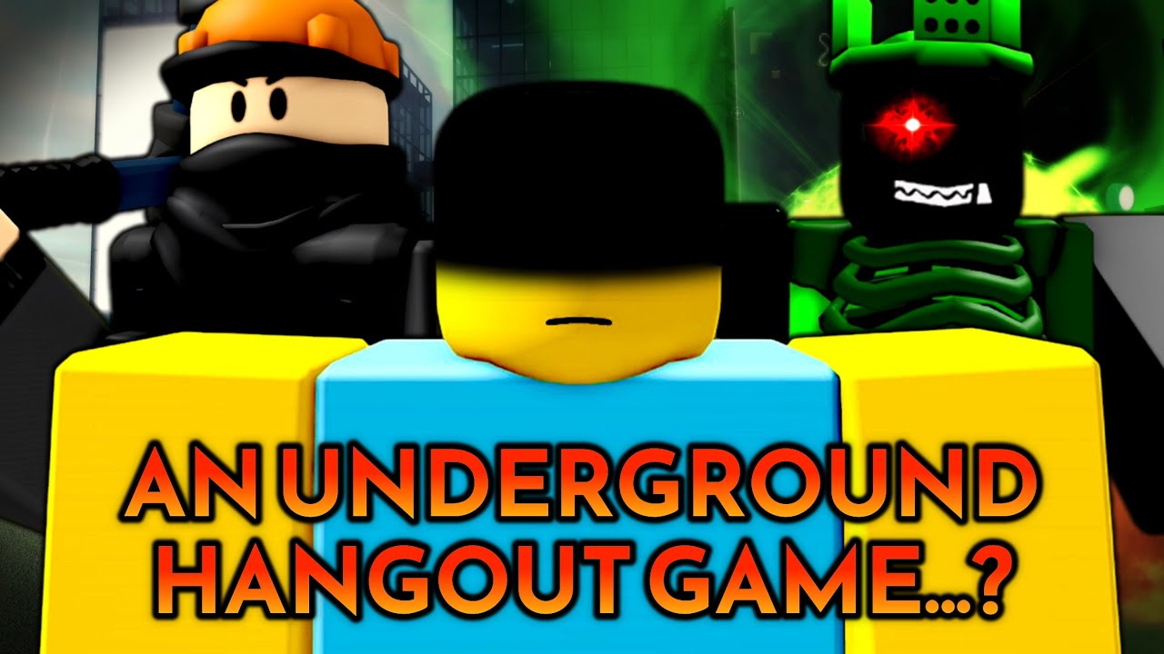 [3] An Underground Hangout Game...? - ROBLOX [ FULL WALKTHROUGH ] - YouTube