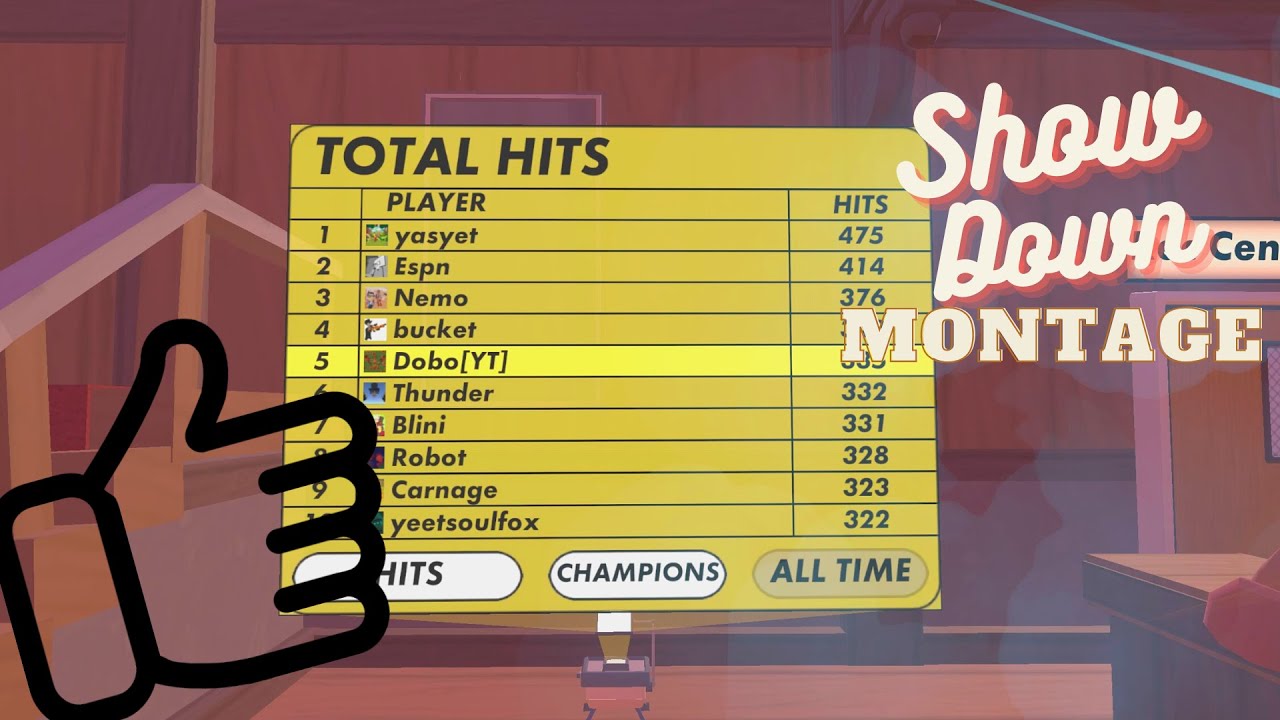 ShowDown(Rec Room Montage) - YouTube