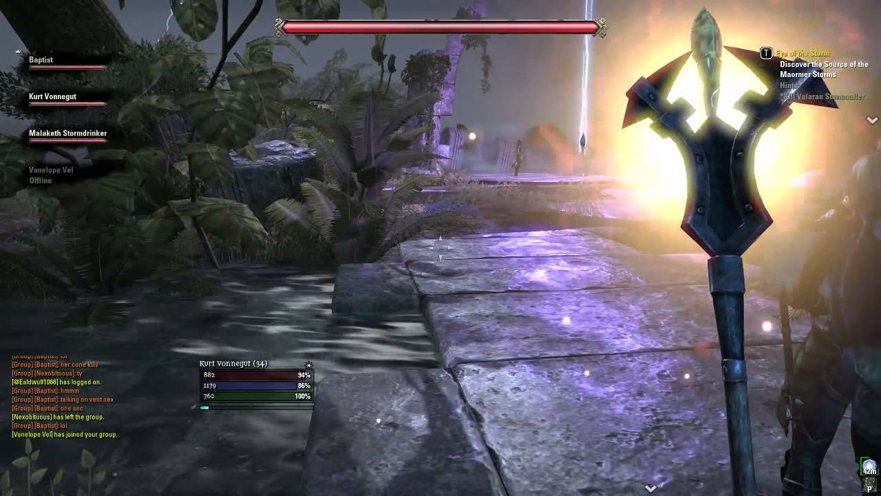 Elder Scrolls Online - Tempest Island Dungeon - YouTube