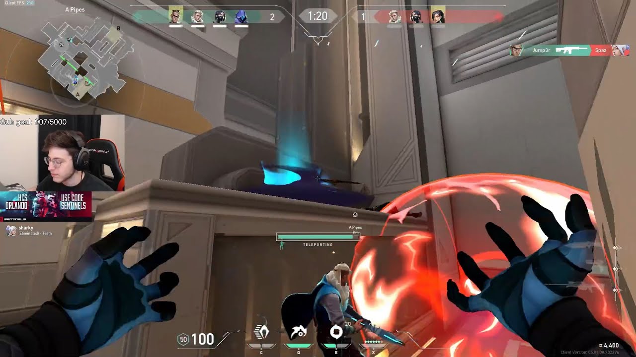 SEN ZOMBS OMEN ICEBOX VALORANT RANKED GAMEPLAY [Full Match VOD] - YouTube
