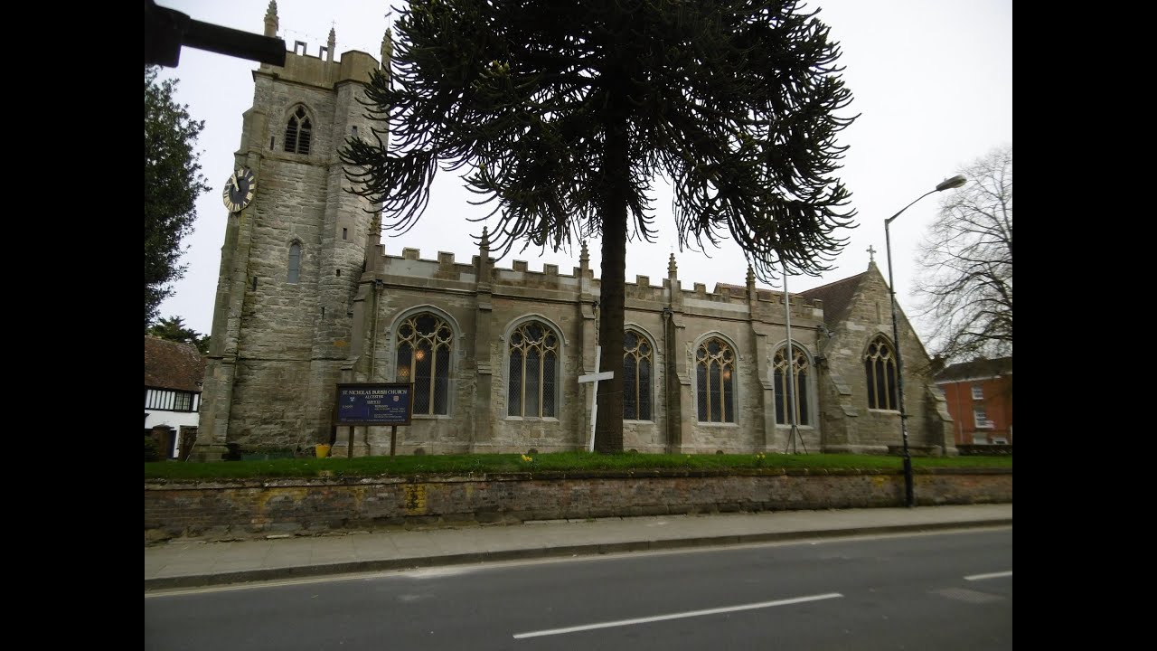 A Heritage Tour of St Nicholas Church, Alcester, March 2022 - YouTube