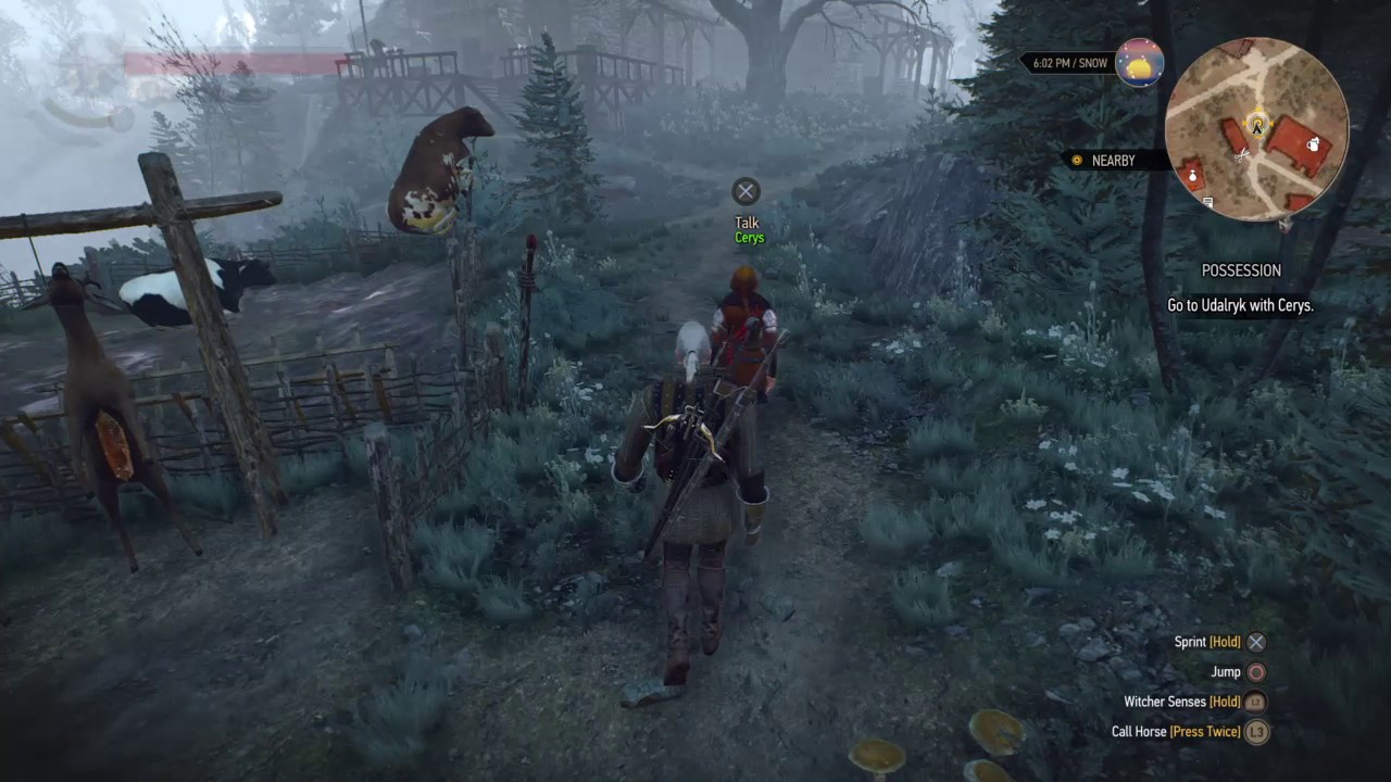 The Witcher 3: Wild Cow - YouTube