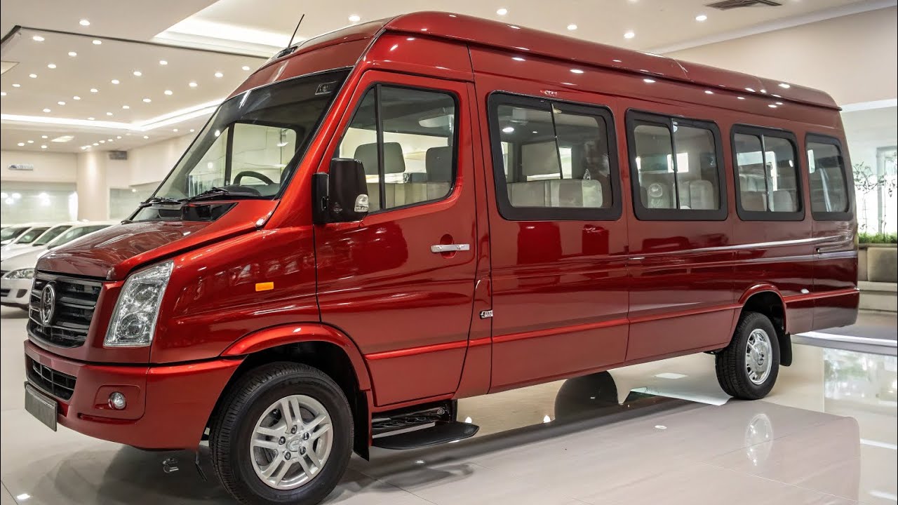 Force Traveller 26 Seater | Mileage, Capacity, Features Explained - YouTube