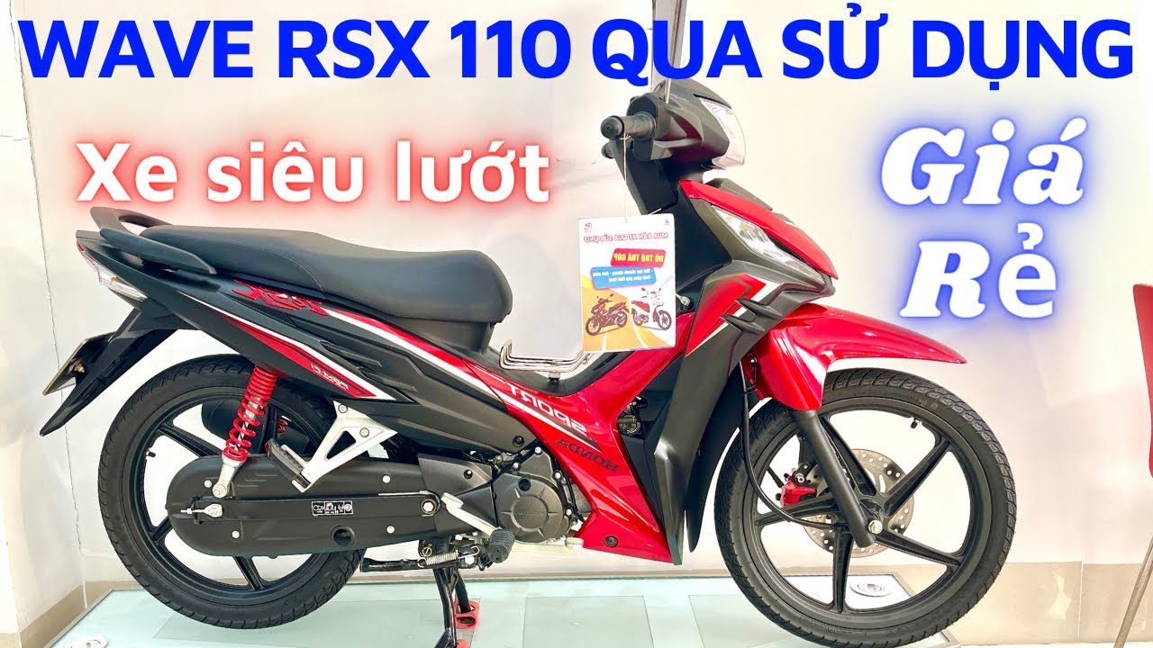 Review Wave RSX 110 Siêu Lướt Cực Chất, Giá Rẻ Cực Sốc Tại Hồng Đức 10 ...