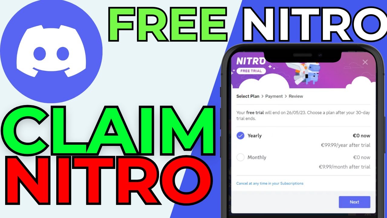 How to Claim Discord Nitro Without a Credit Card - Easy Guide! - YouTube