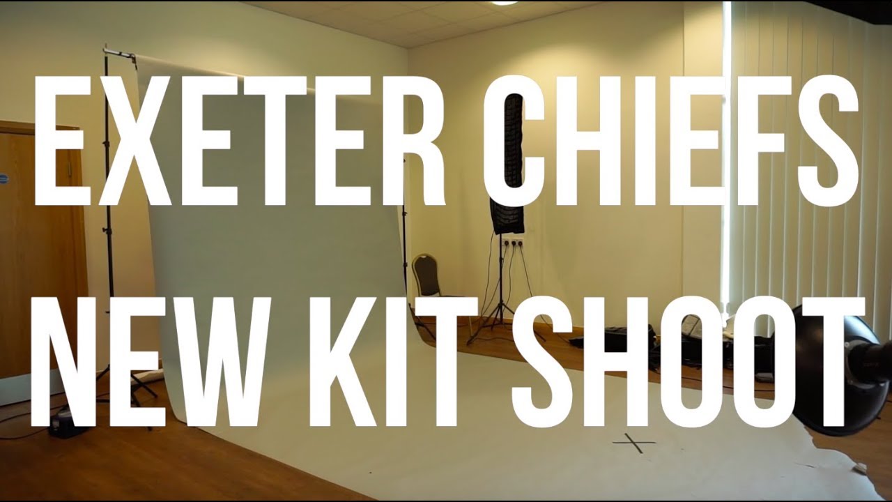 Exeter Chiefs New Kit Shoot - YouTube