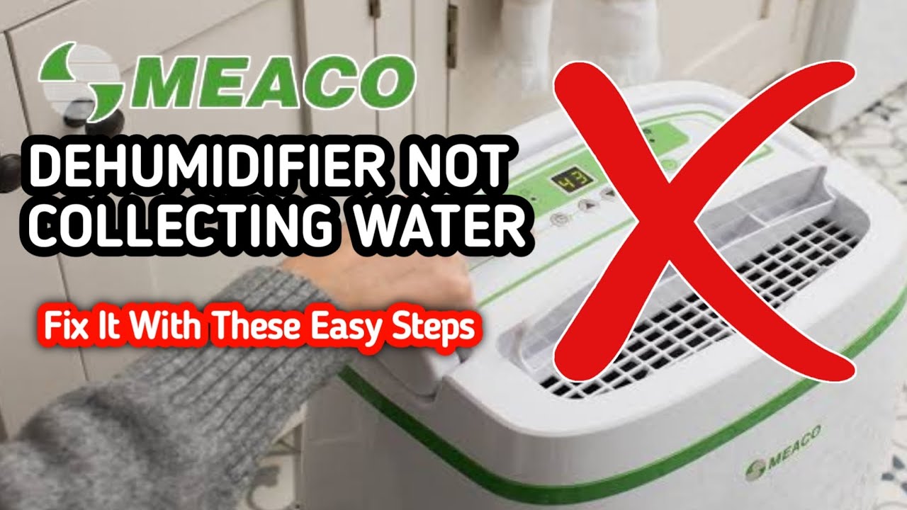 Dehumidifier Is Not Collecting Water