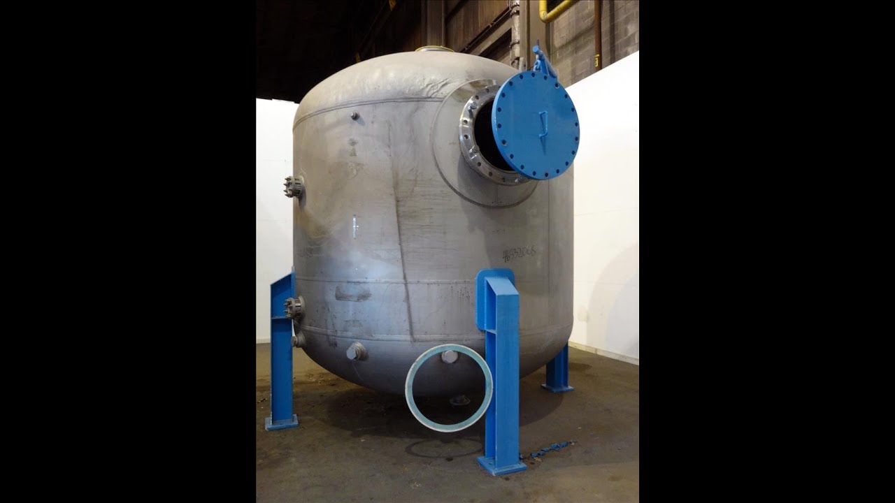 Unused- Graver Water Systems, Cation Vessel Ion Exchange Column Tank ...