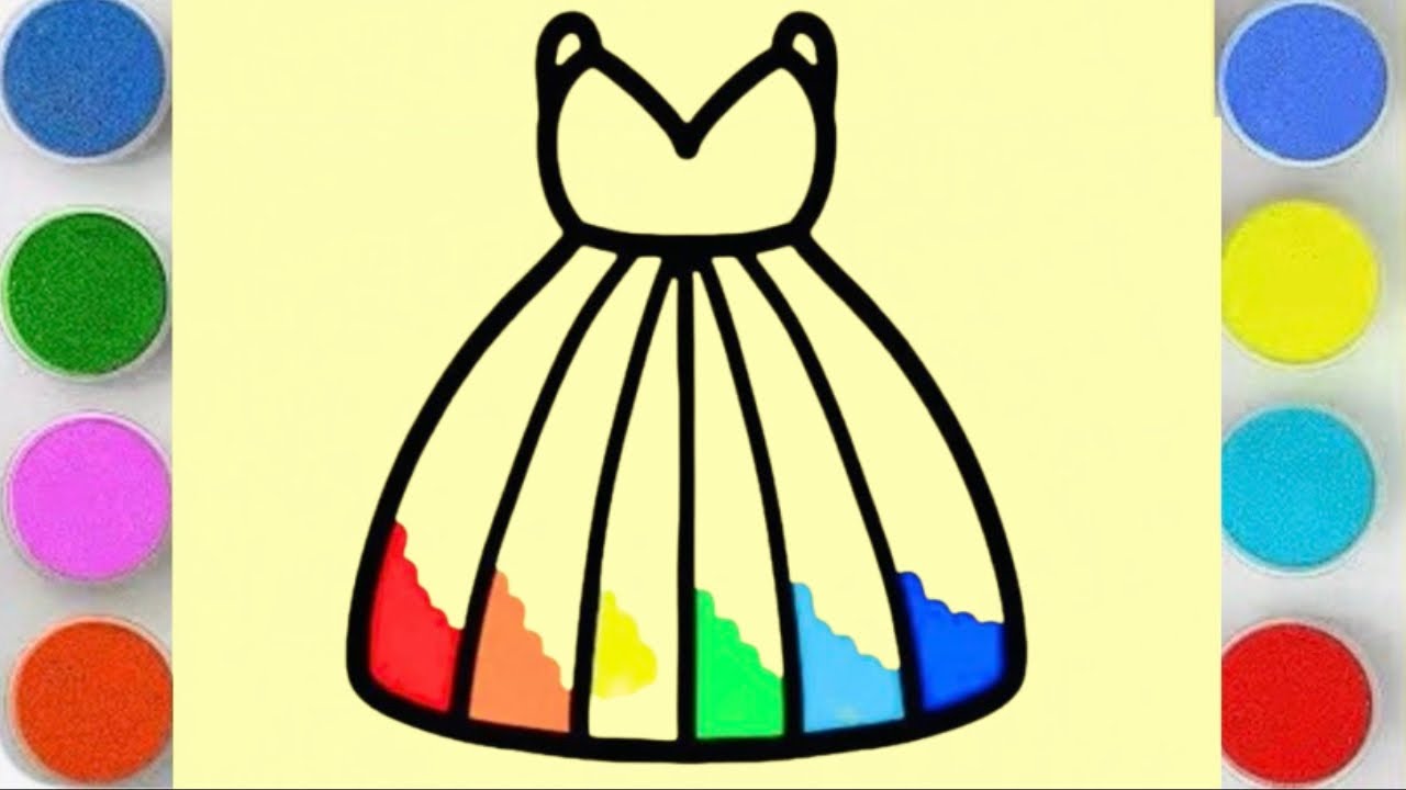 Enchanting Princess Dress in Sand Art - YouTube