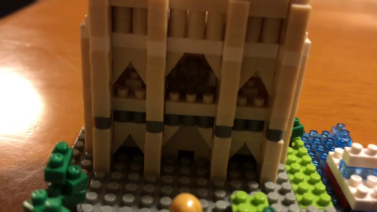 2017 12 30 nanoblock ノートルダム大聖堂 - YouTube