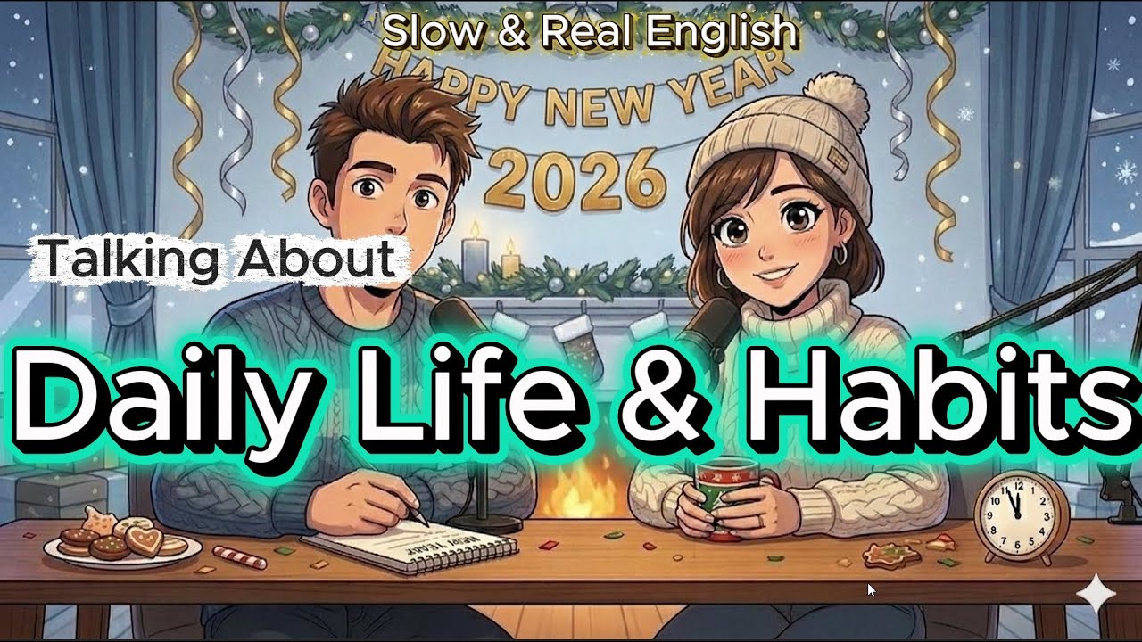 How to Talk About Your Life, Goals, Habits | Real English Conversation ...