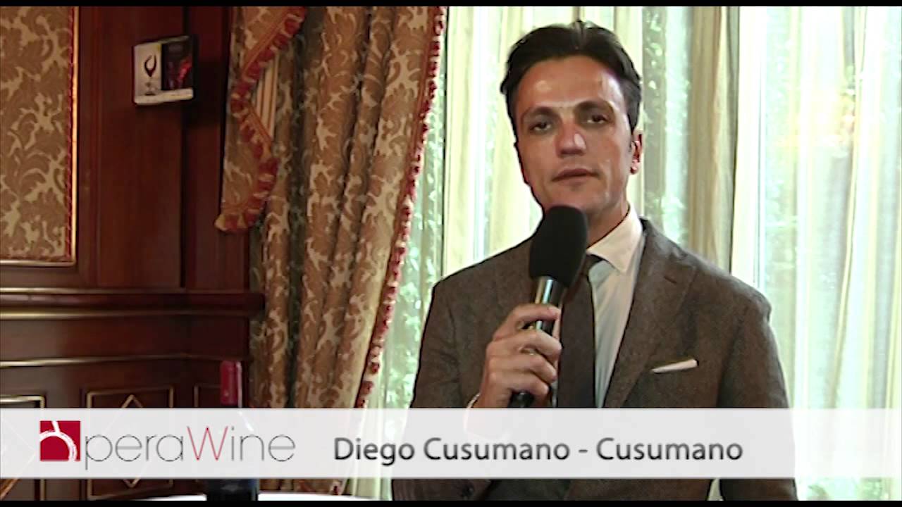 OperaWine - Press Conference - Diego Cusumano - Cusumano - YouTube