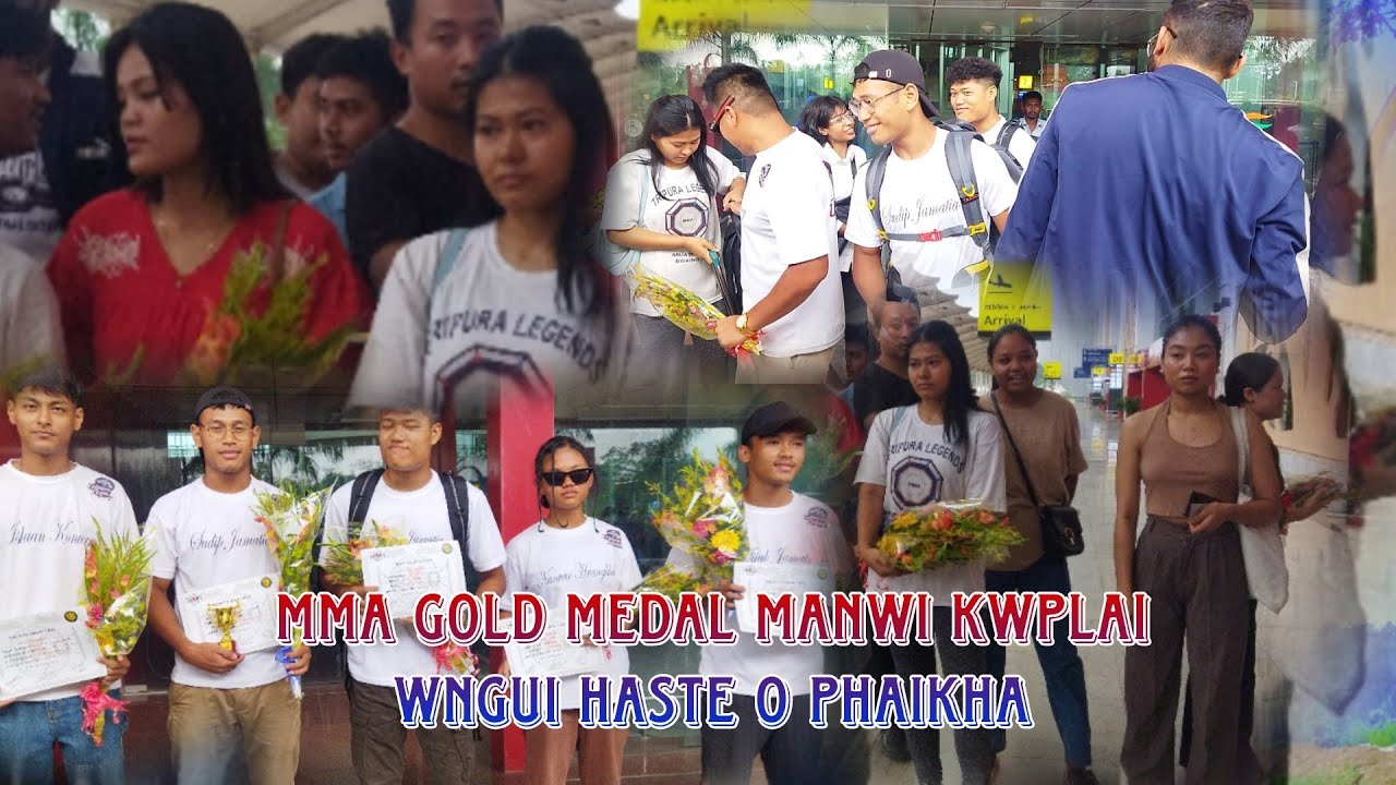 MMA Thwngui Gold Medalist Manwi Haste O Phaikha || Tripura Legend - YouTube