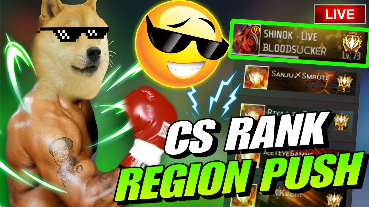 CSR NEW SEASON PUSH TO TOP 1 🔥 | cs rank push | free fire live | # ...