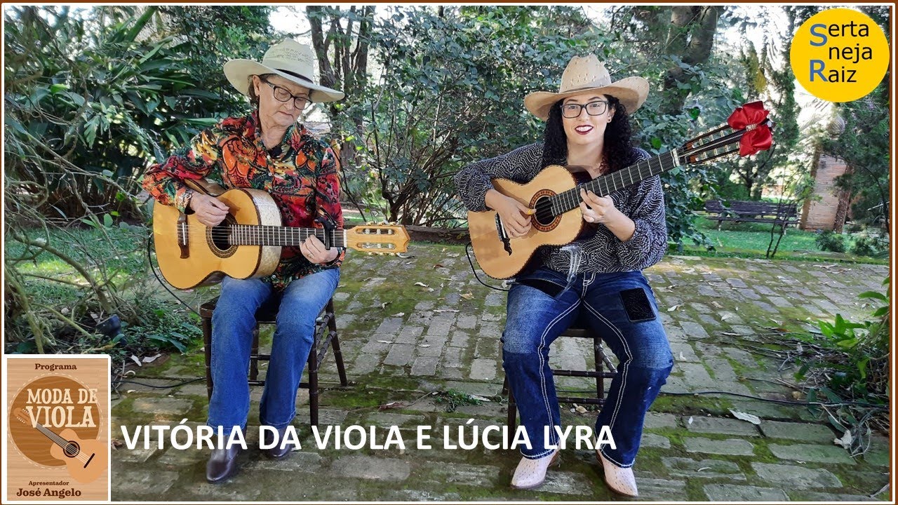 Especial Vitória da Viola e Lúcia Lyra (Sertaneja Raiz) José Angelo ...