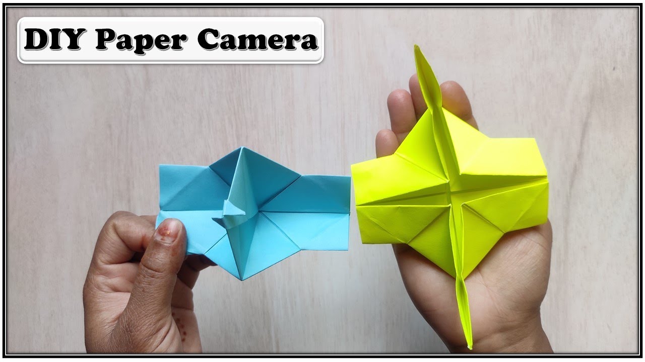 How To Make A Paper Camera | How to Make Origami Camera | DIY | - YouTube