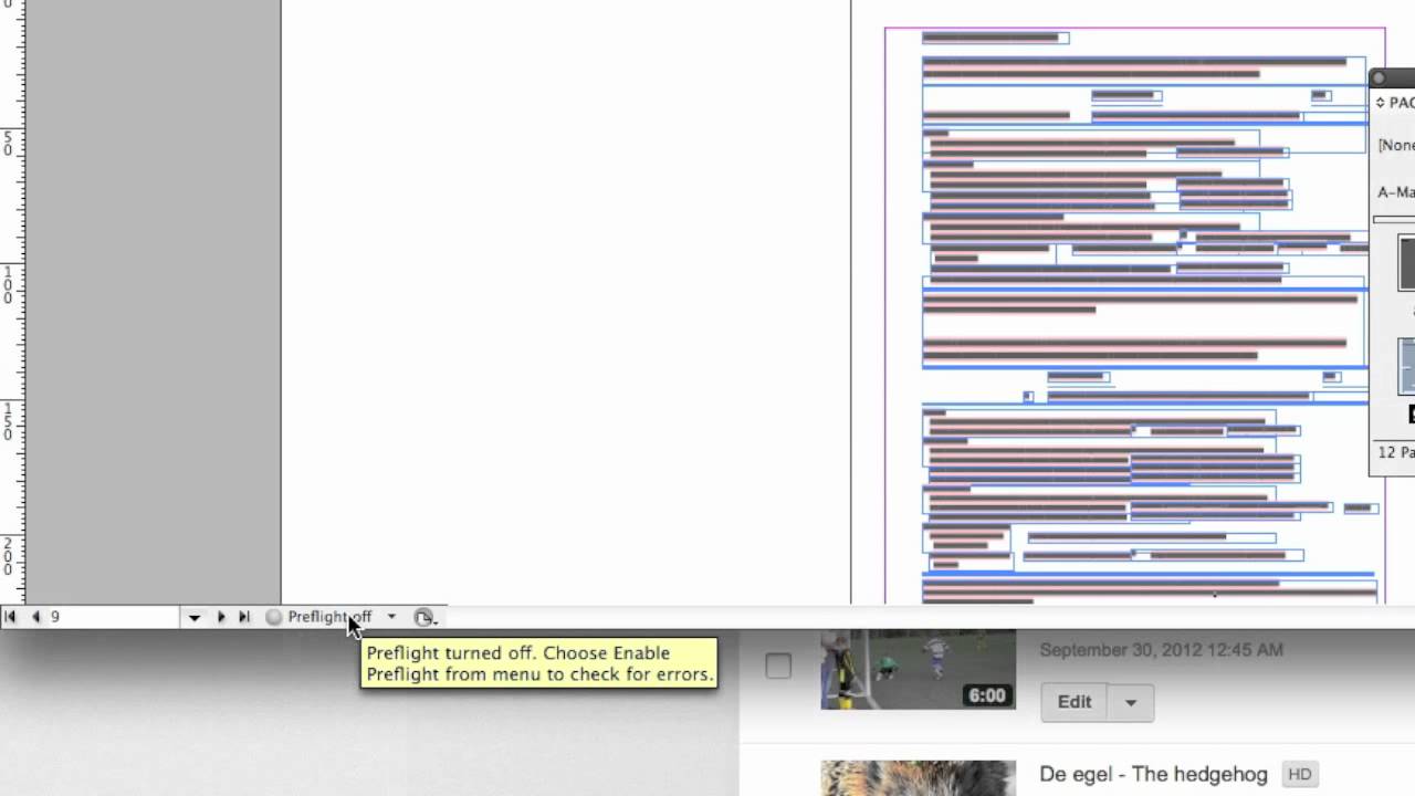 How to Disable Preflight in InDesign - YouTube