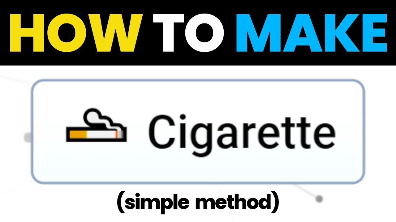 How to Make a Cigarette in Infinite Craft - Simple Guide - YouTube