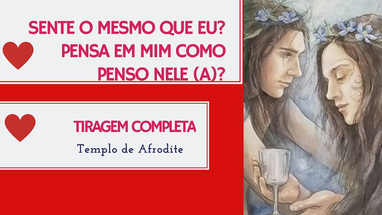 Sente o mesmo que eu? ♥️ Pensa em mim como penso nele(a)? ♥️ - YouTube