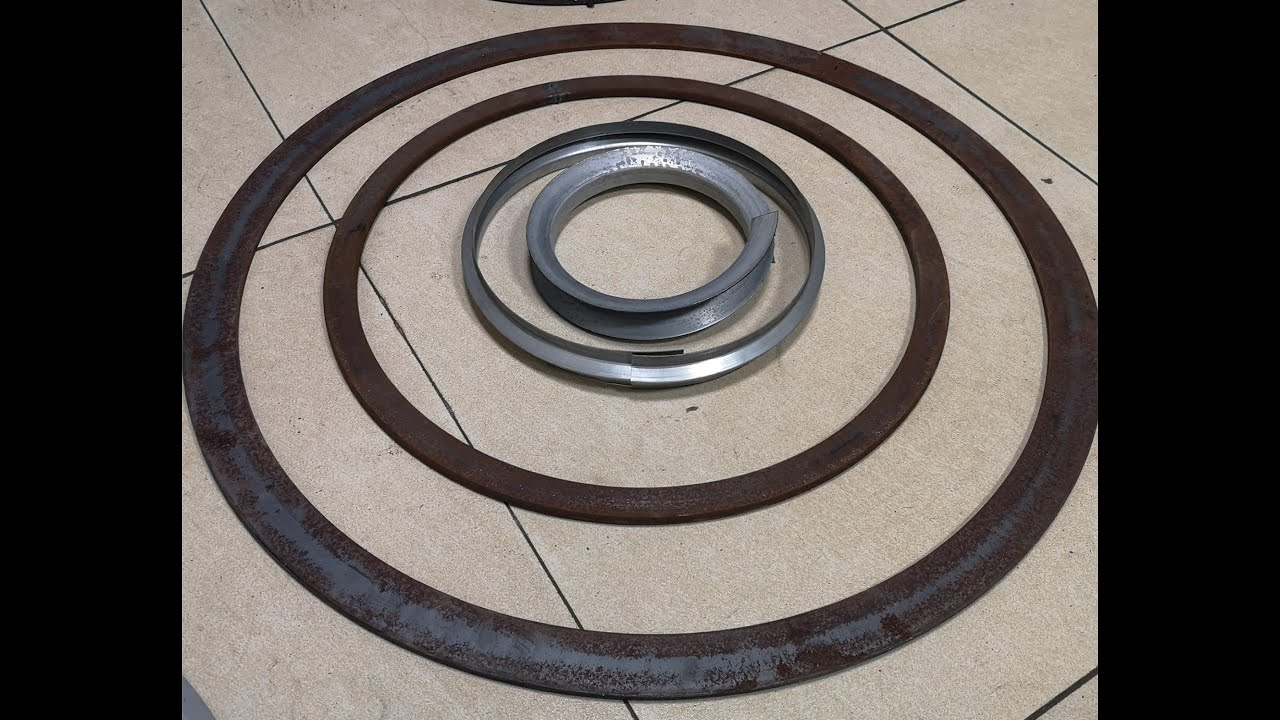 Tailor Made Flat Metal Ring Shaping Machine Factory - YouTube