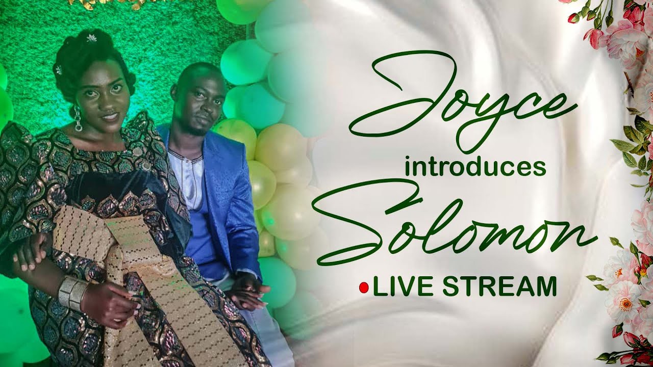 Joyce introduces Solomon #livestream - YouTube