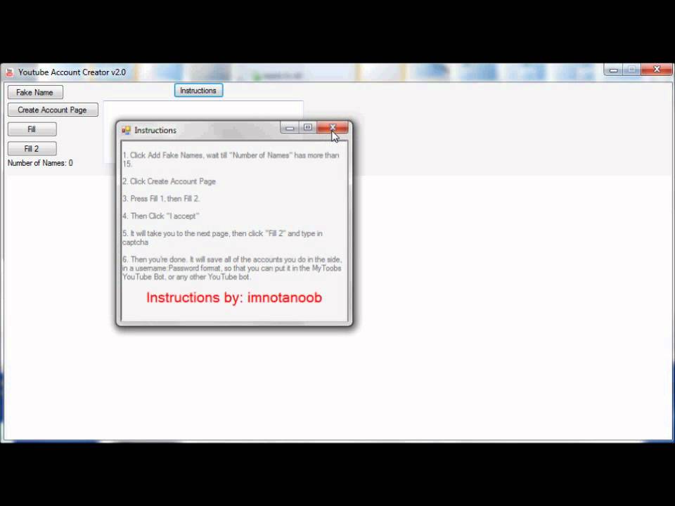 ★Youtube Account Creator - Version 2- Software★ - YouTube