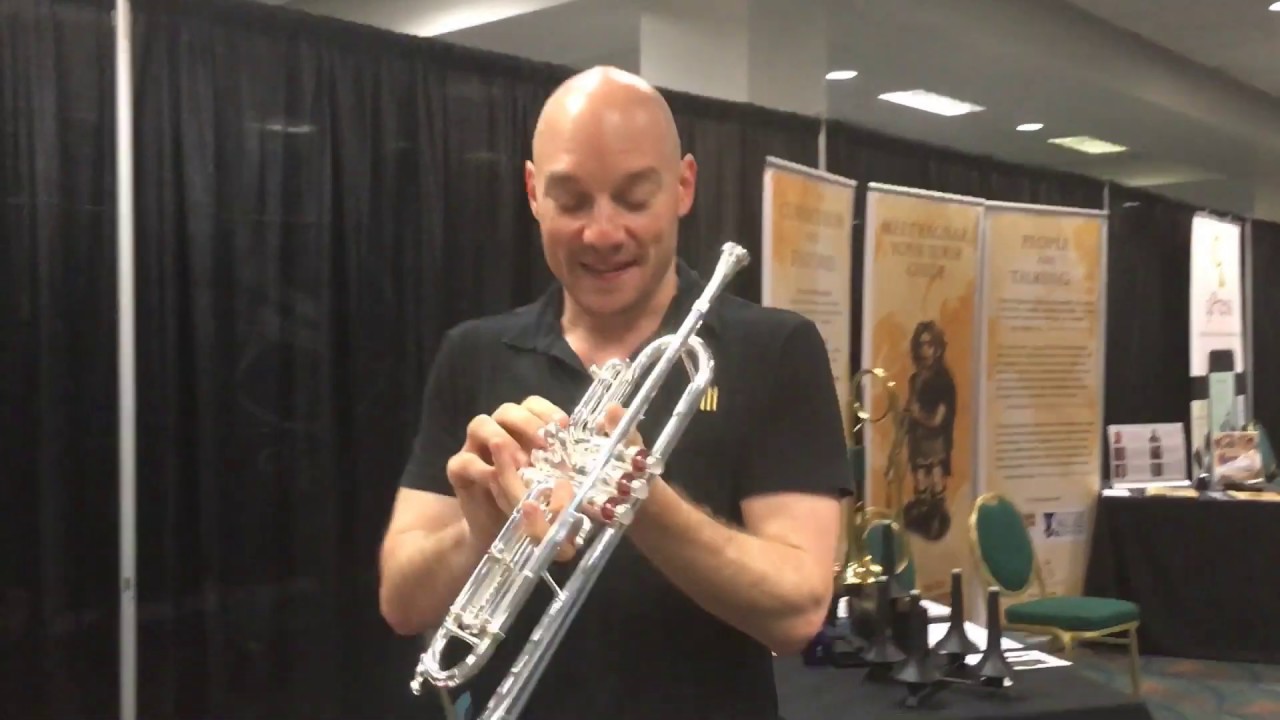 Adam Rapa on Best Brass 'Aphrodite' trumpet. - YouTube