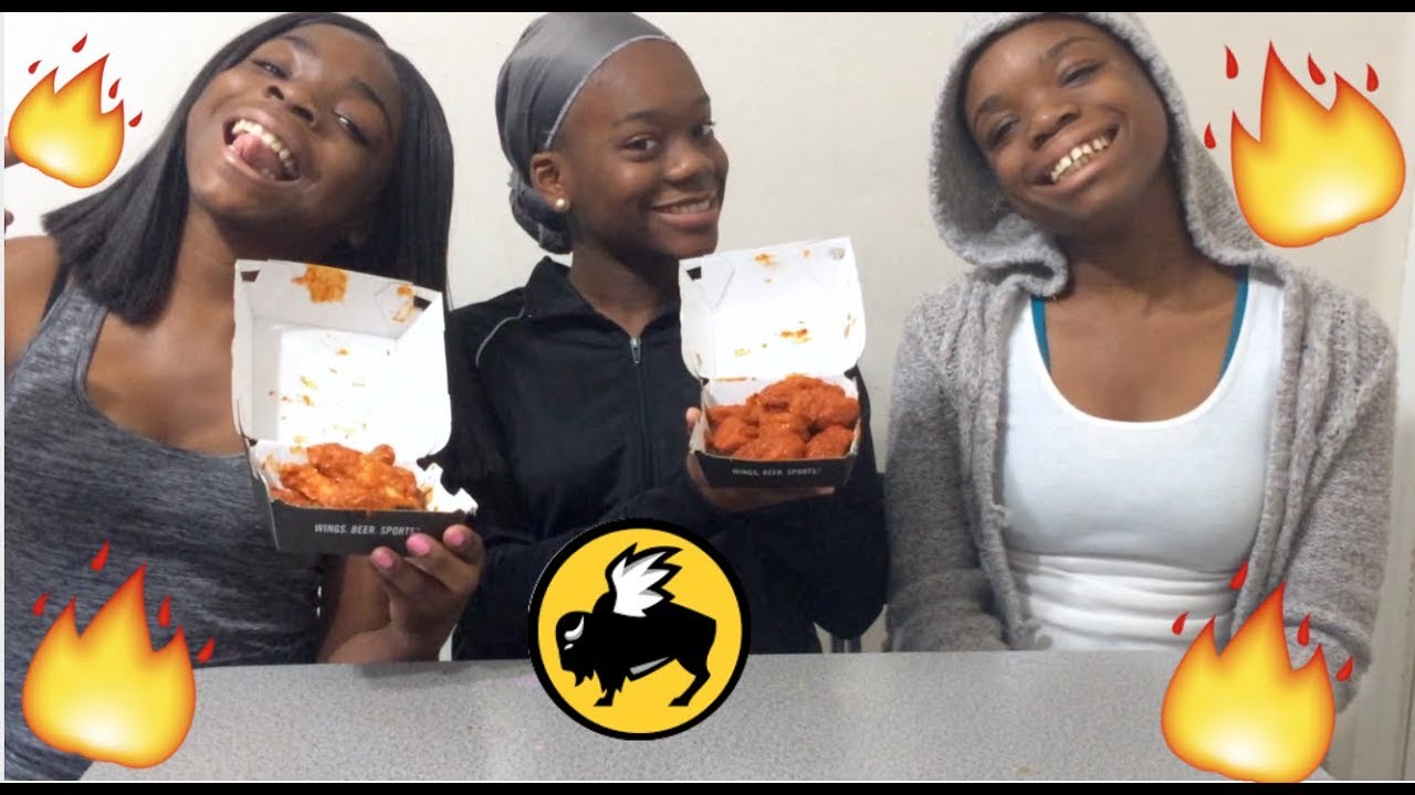 BLAZIN BUFFALO WILD WINGS CHALLENGE!!!!! - YouTube